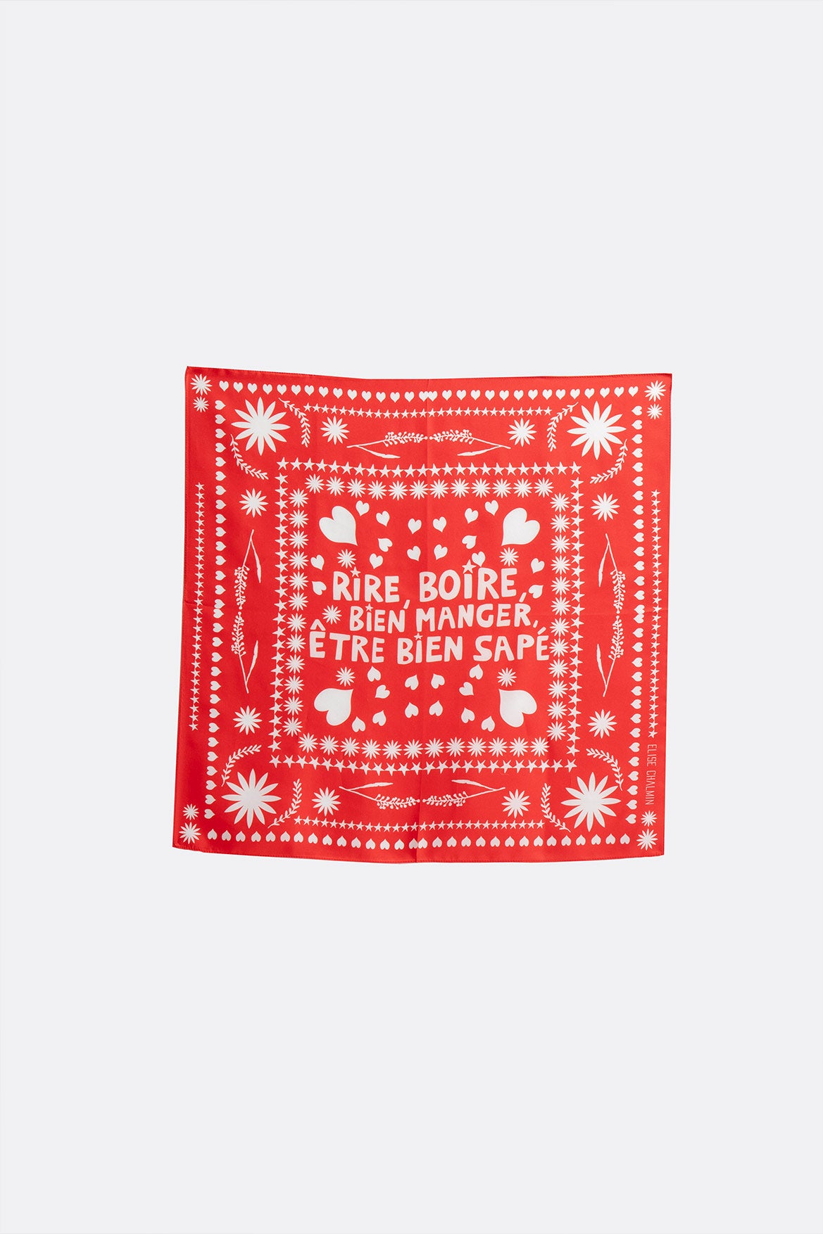 Foulard en soie Ben Bandana | Elise Chalmin
